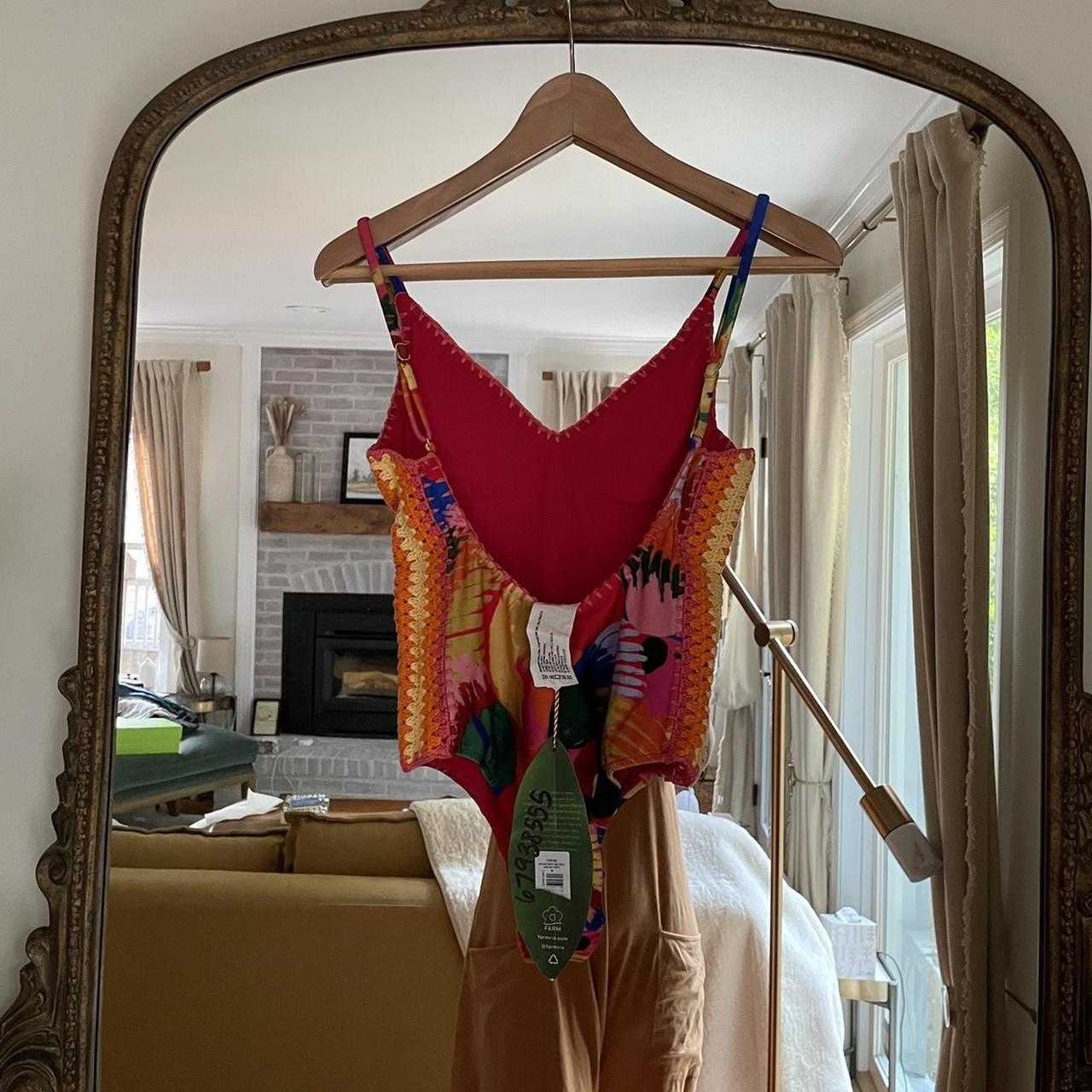 Farm Rio One Piece Swimsuit: Colorful “Medium” but... - Depop