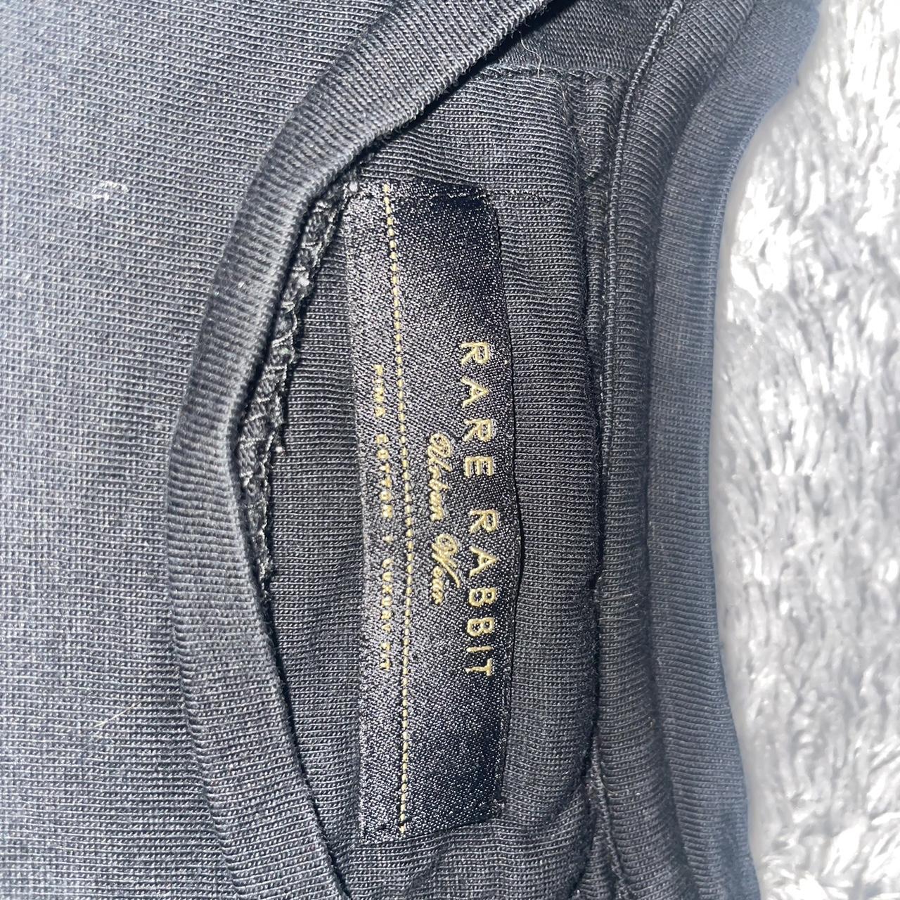 rare rabbit velvet graphic tee - Depop