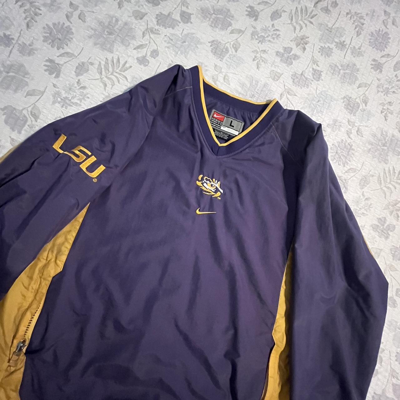 Large LSU windbreaker - Depop