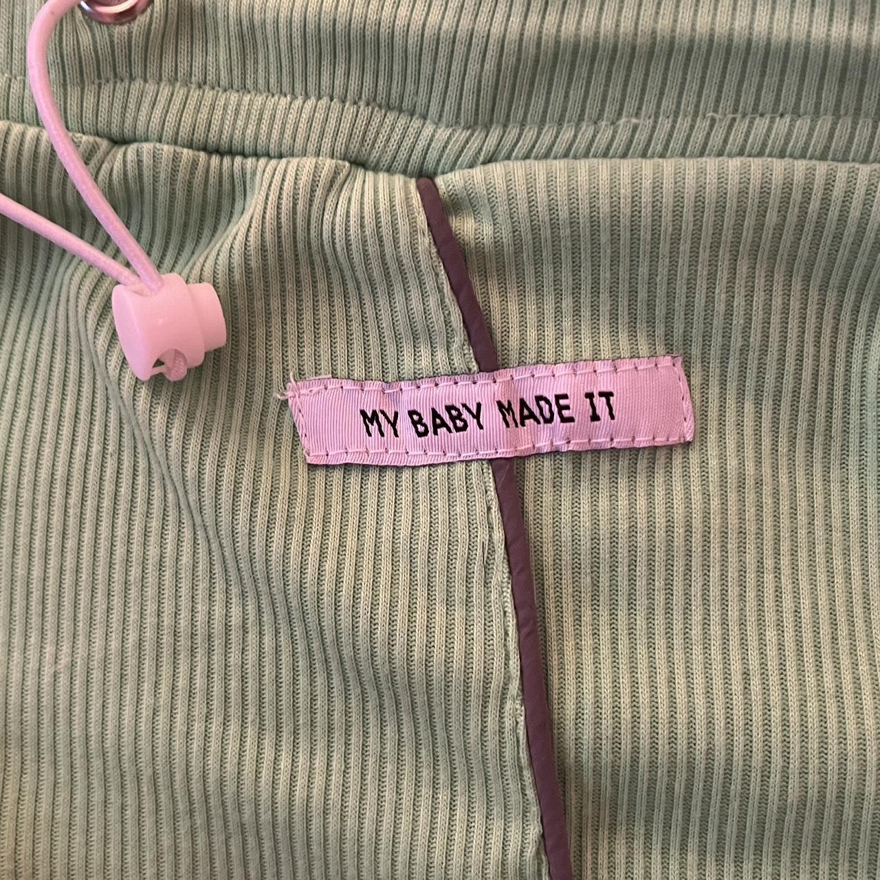 Neon green rave 2 piece set - Depop