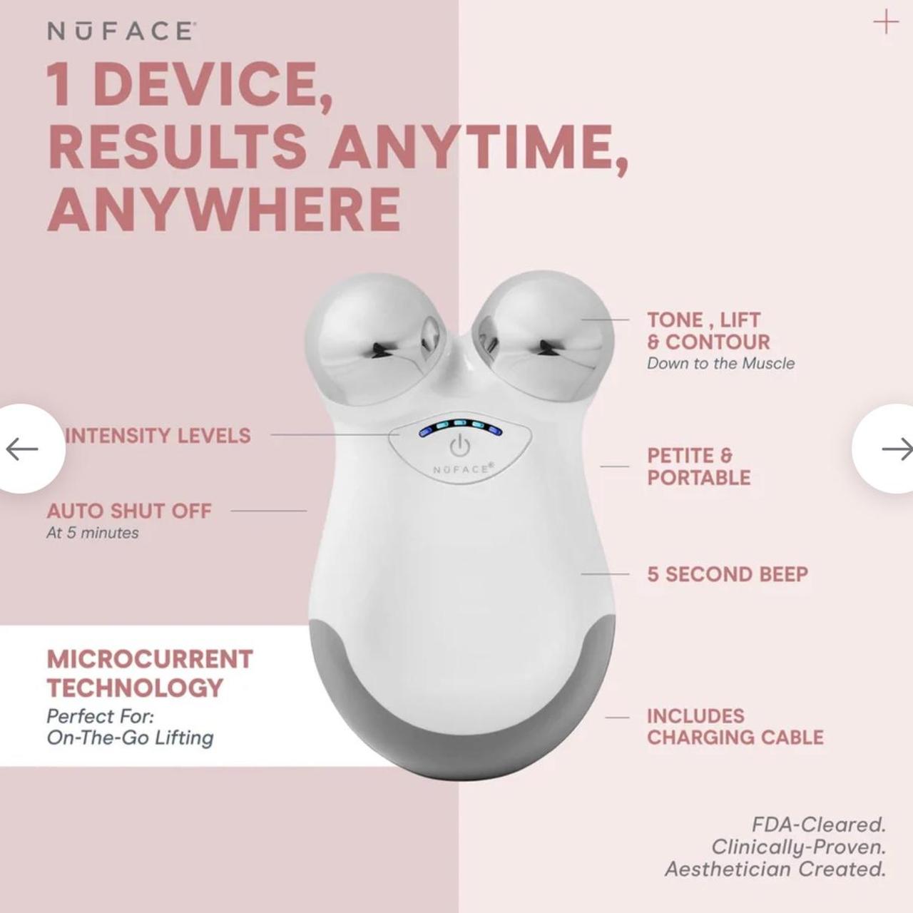 NUFACE MINI FACIAL TONING DEVICE - older version -... | Depop