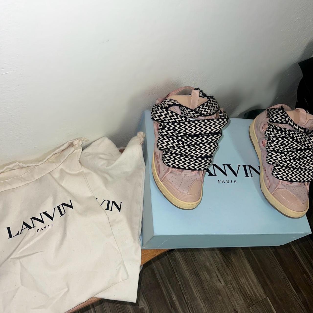 AUTHENTIC LANVIN sneakers , still in good... - Depop