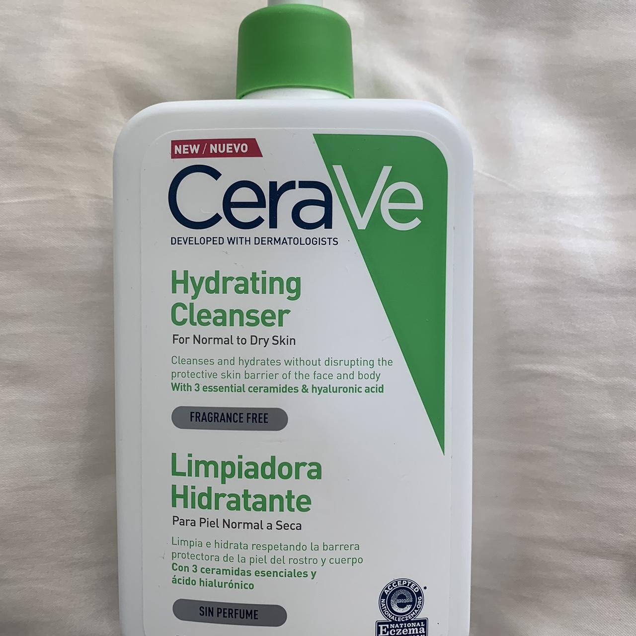 Large CeraVe hydrating cleanser for normal to dry... - Depop