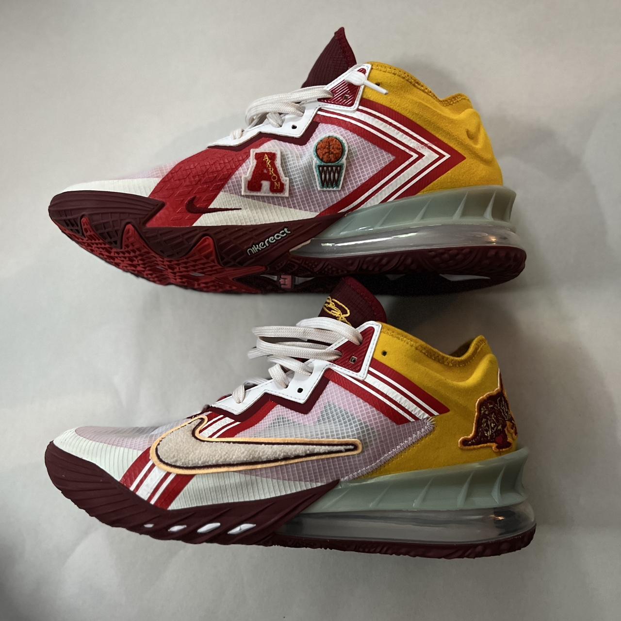 LeBron 18 “Higher Learning” Worn Twice Dope Shoes-... - Depop