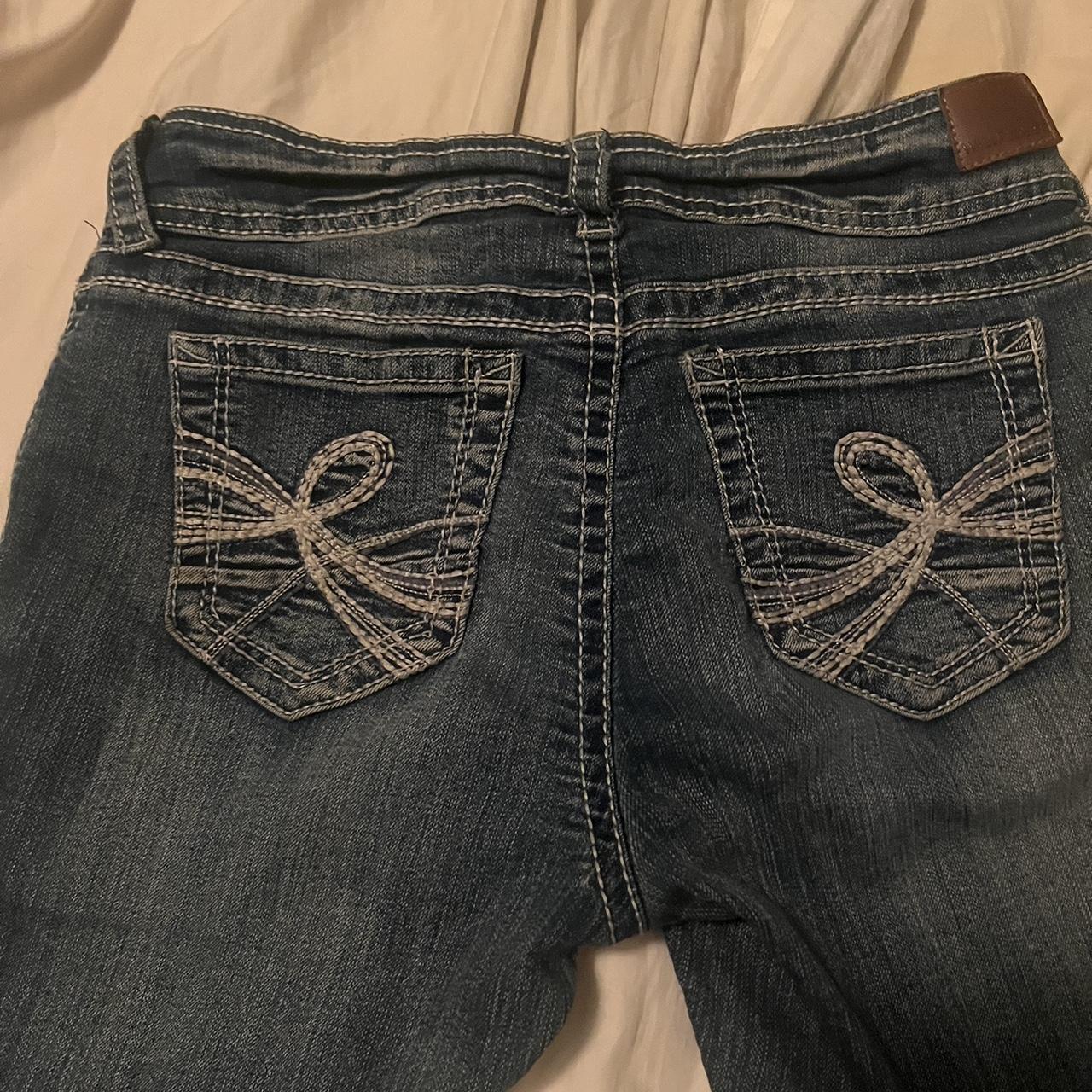 cute affliction core y2k true religion jeans for the... - Depop