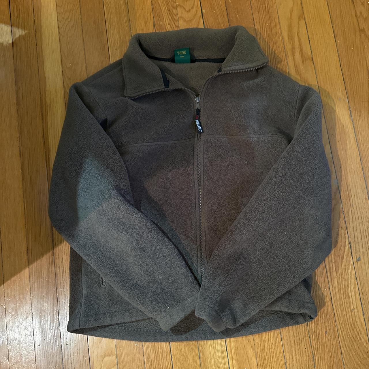 Brown fleece Small but fits like a medium | Depop