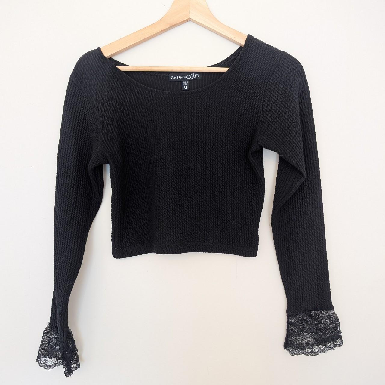 Dolls Kill x The craft top. size M tight crop top... | Depop