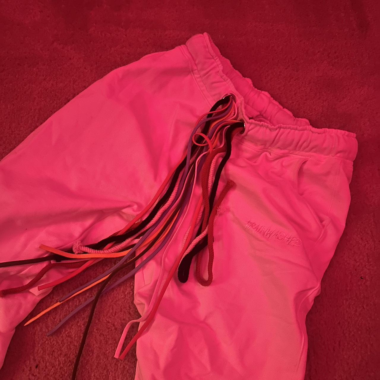 Jumbo draw string sweats🔥🦇(only worn once) - Depop