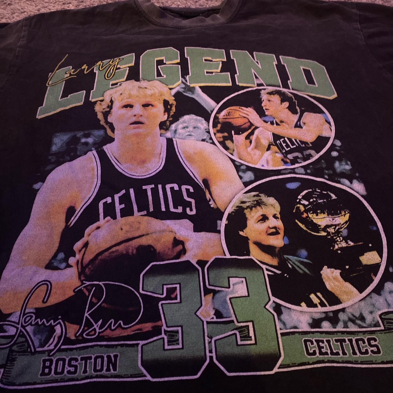 Boston Celtics Larry Legend tee #NBA | Depop