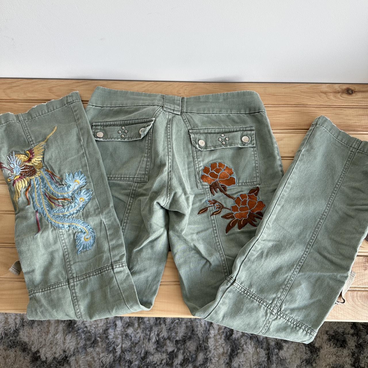R4R RAVE JEANS absolutely gorgeous vintage... - Depop
