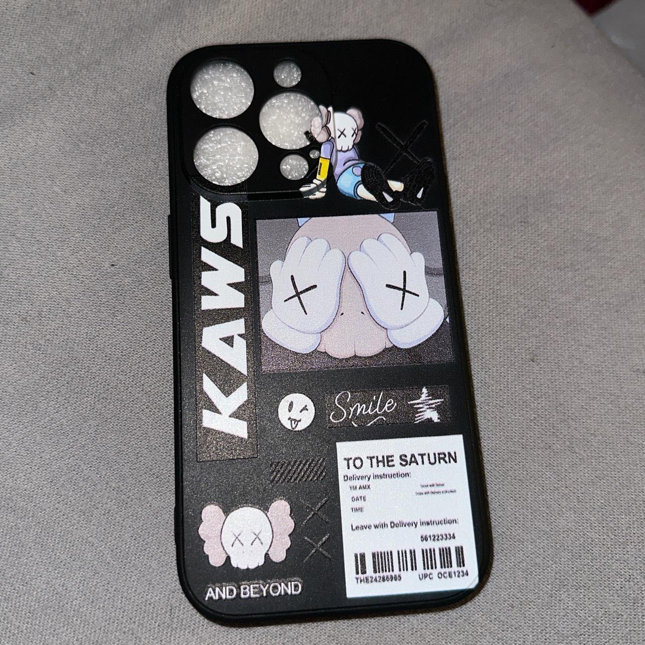 Kaws iphone case iPhone 14 pro selling because i... - Depop