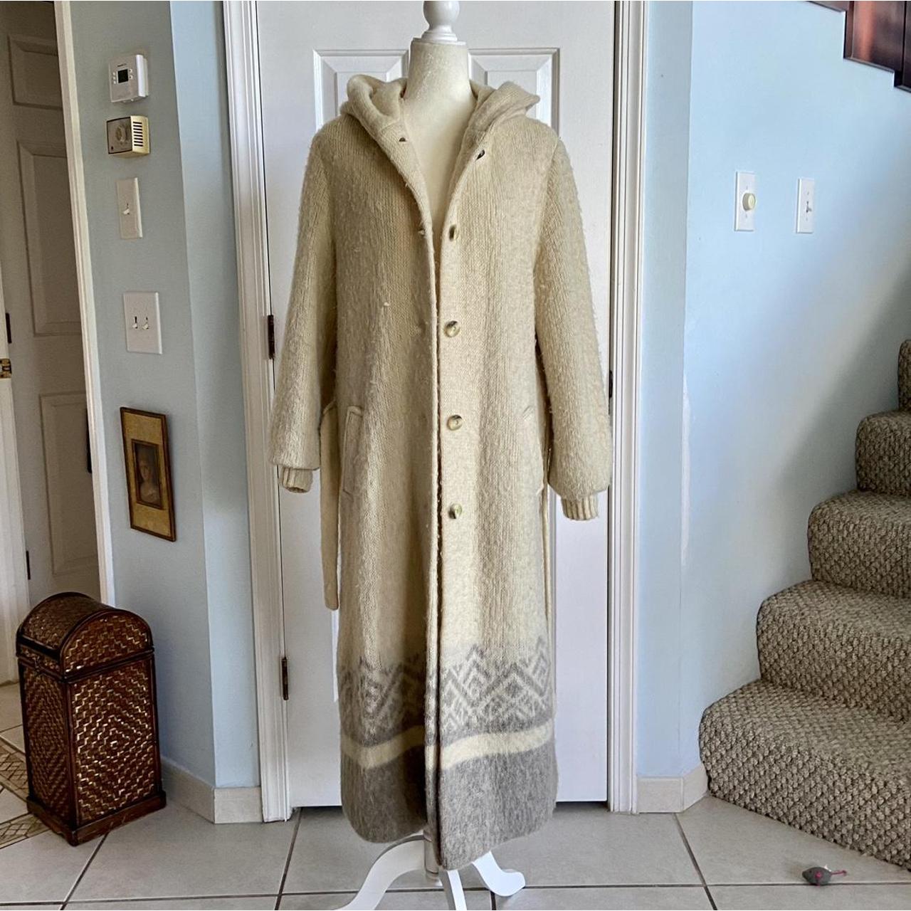 Okay this Icelandic full length sweater coat is the... - Depop