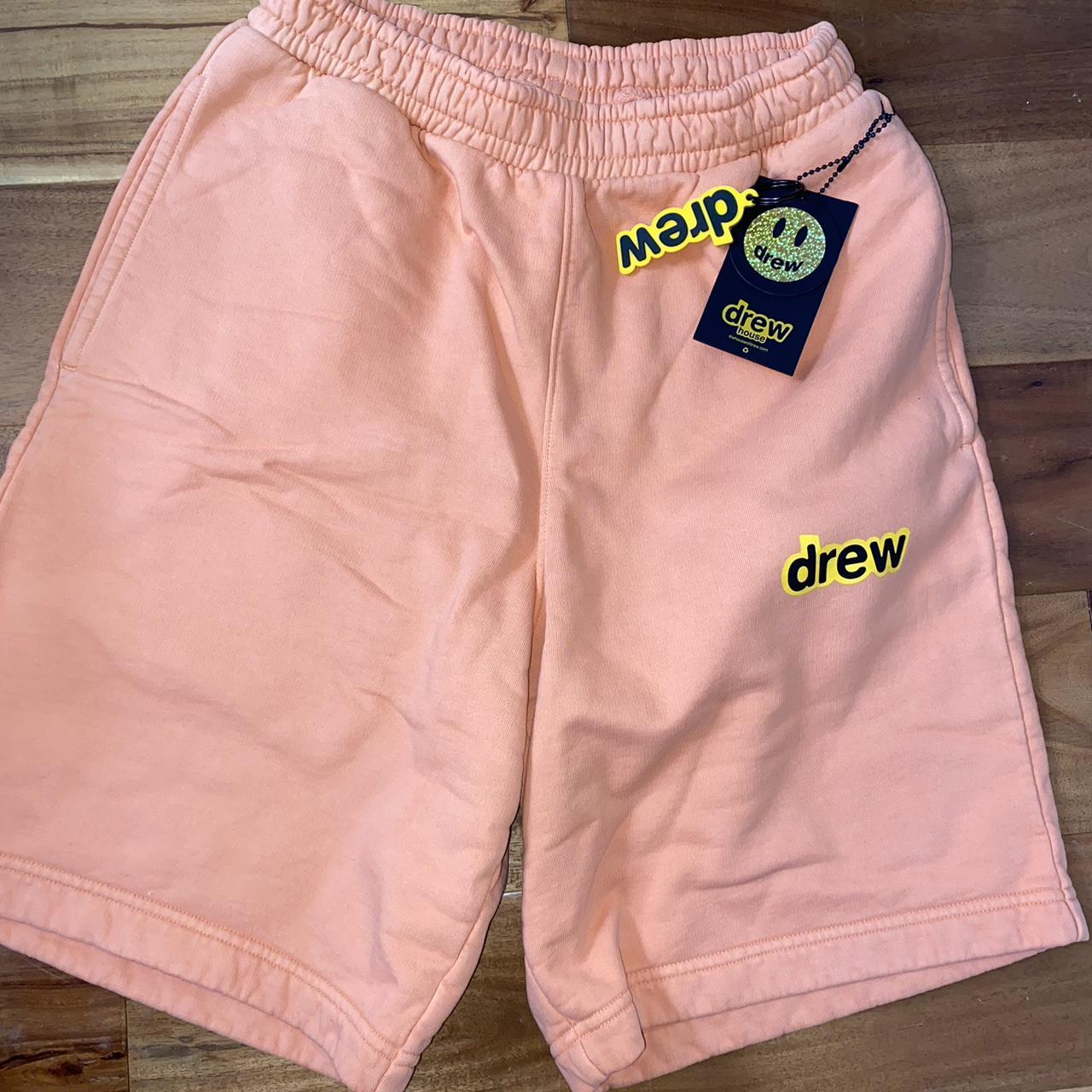 Drew house peach shorts RARE #drew... - Depop