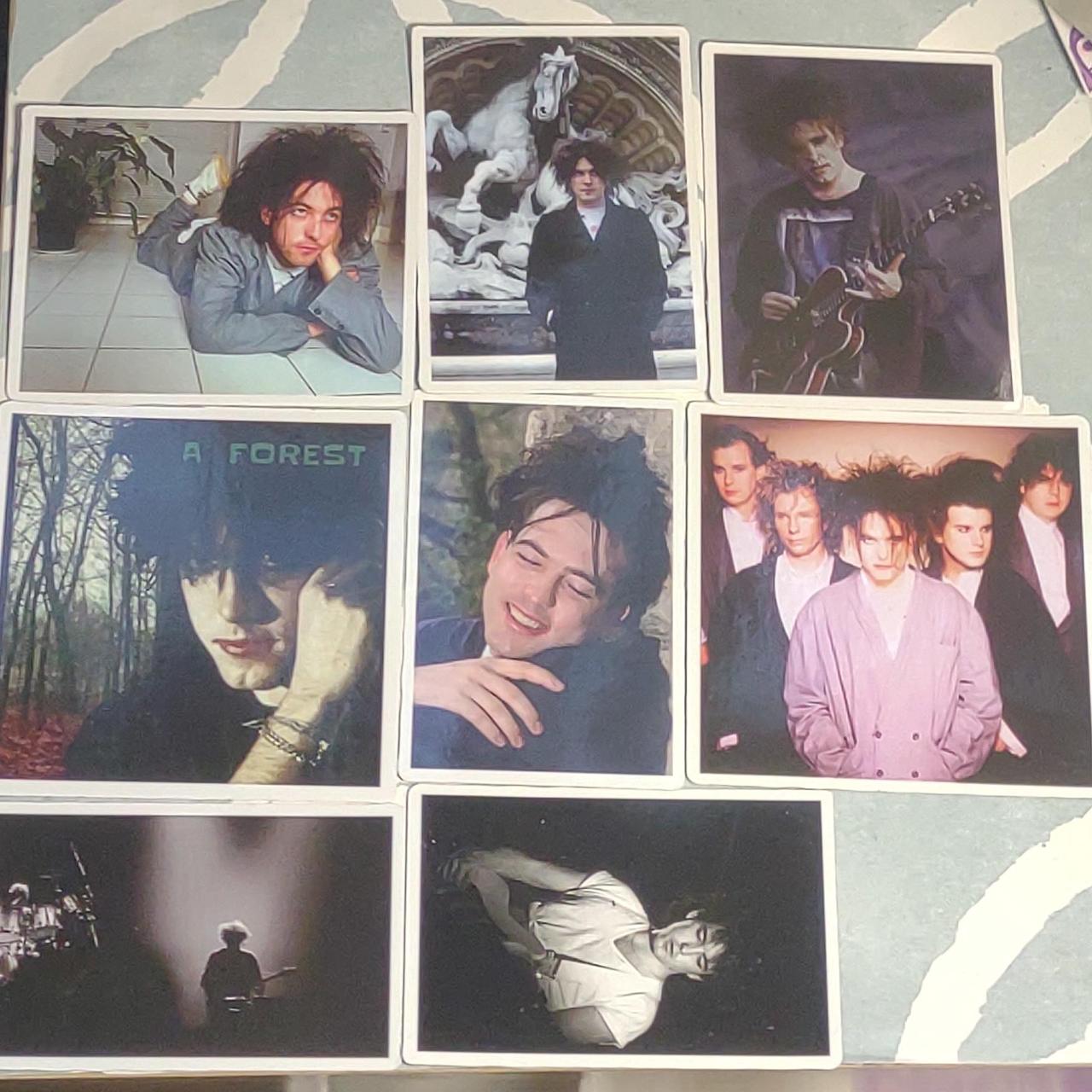 THE CURE ROBERT SMITH STICKERS! Set of 8 ⑅ Message... - Depop