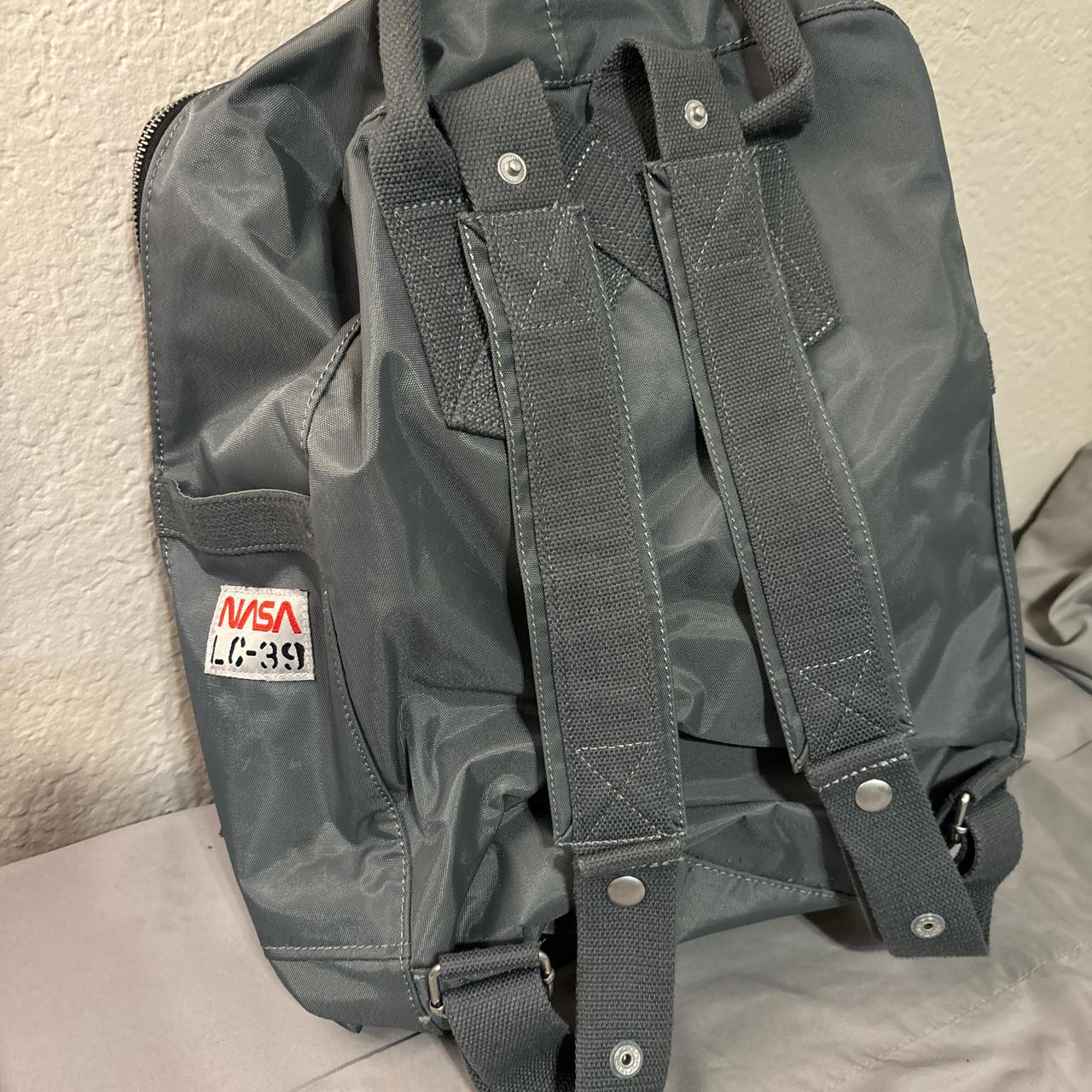Grey NASA backpack - Depop