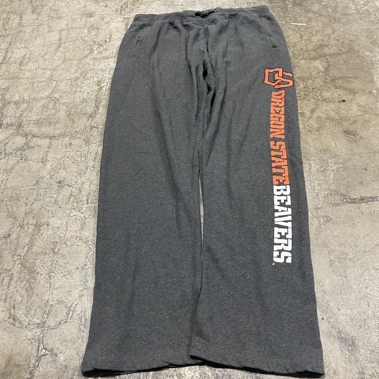 00s oregon state sweatpants - size xl - baggy fit... - Depop