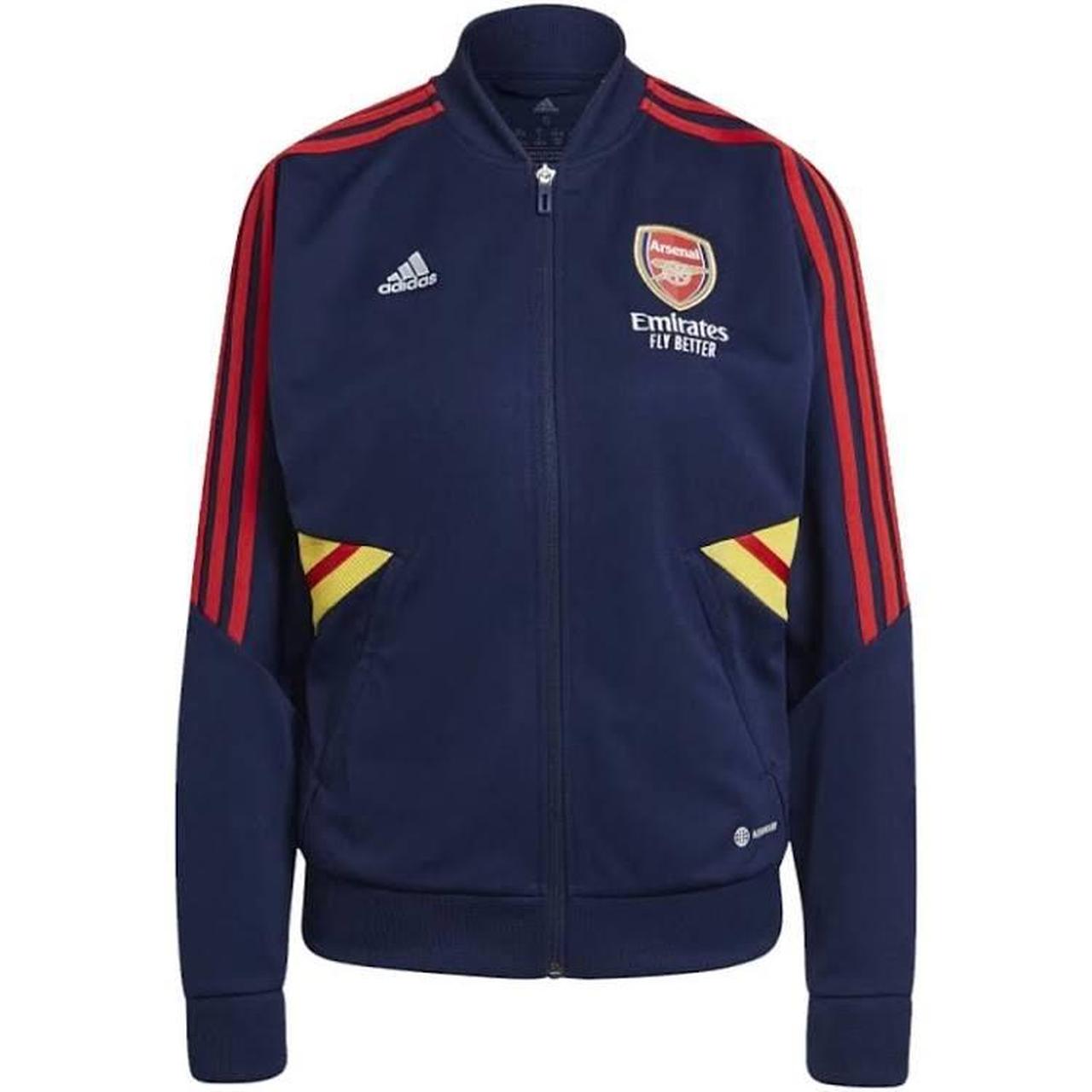Arsenal adidas track jacket in navy #arsenal #adidas... - Depop