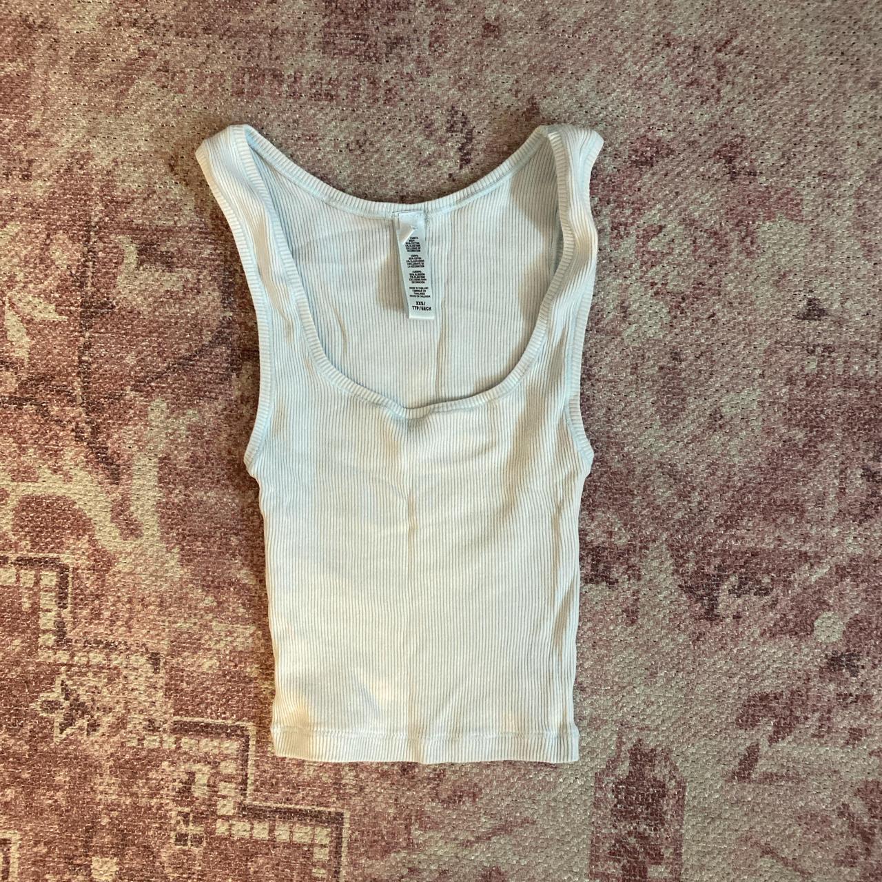 Skims cotton ribbed tank Size xxs Perfect... - Depop