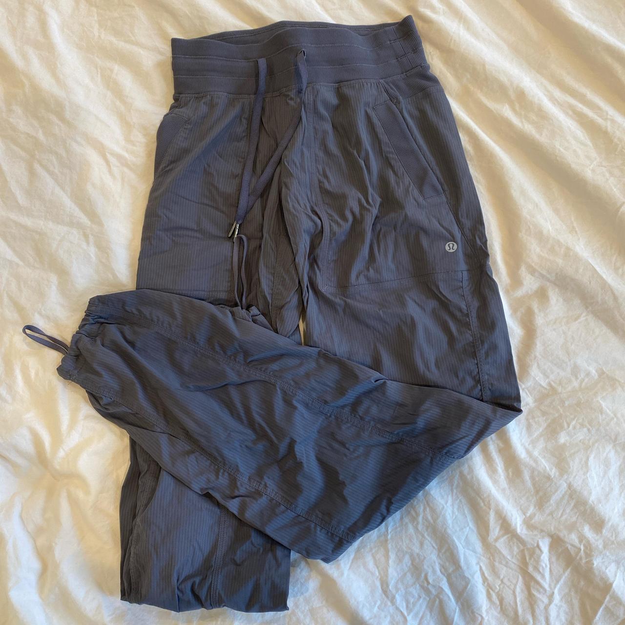 LULULEMON DANCE STUDIO PANTS RARE GREY COLOR SOLD... - Depop