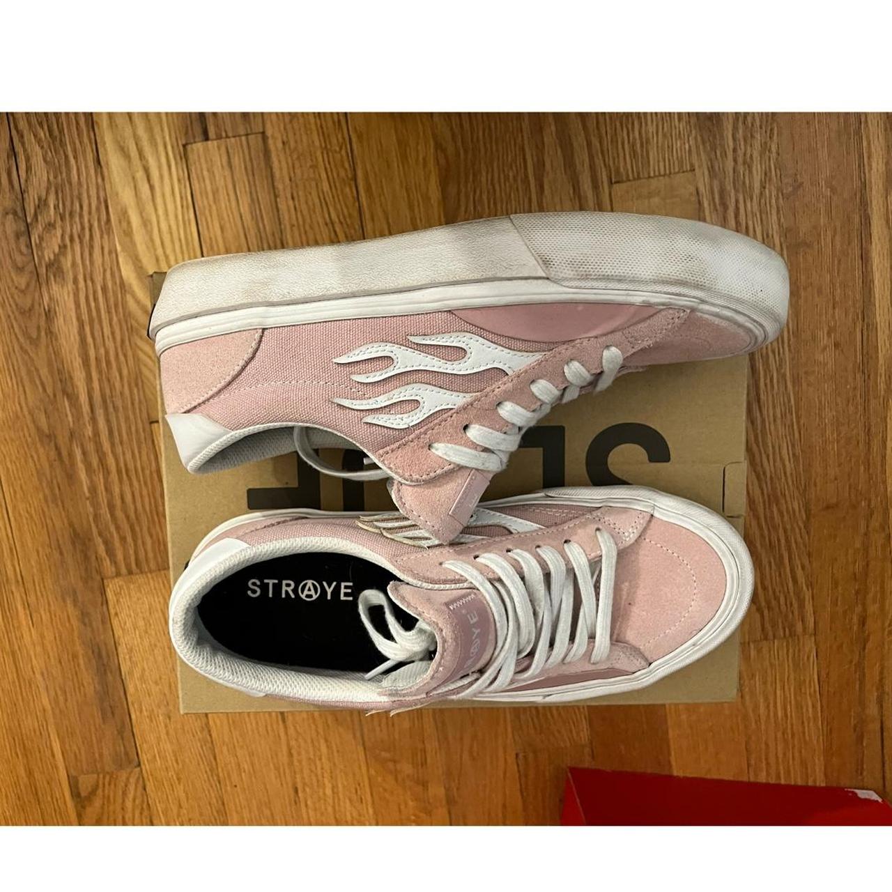 Pale Pink STRAYE Shoes 👛💗. SIZE: 8.5 MENS / 10... - Depop