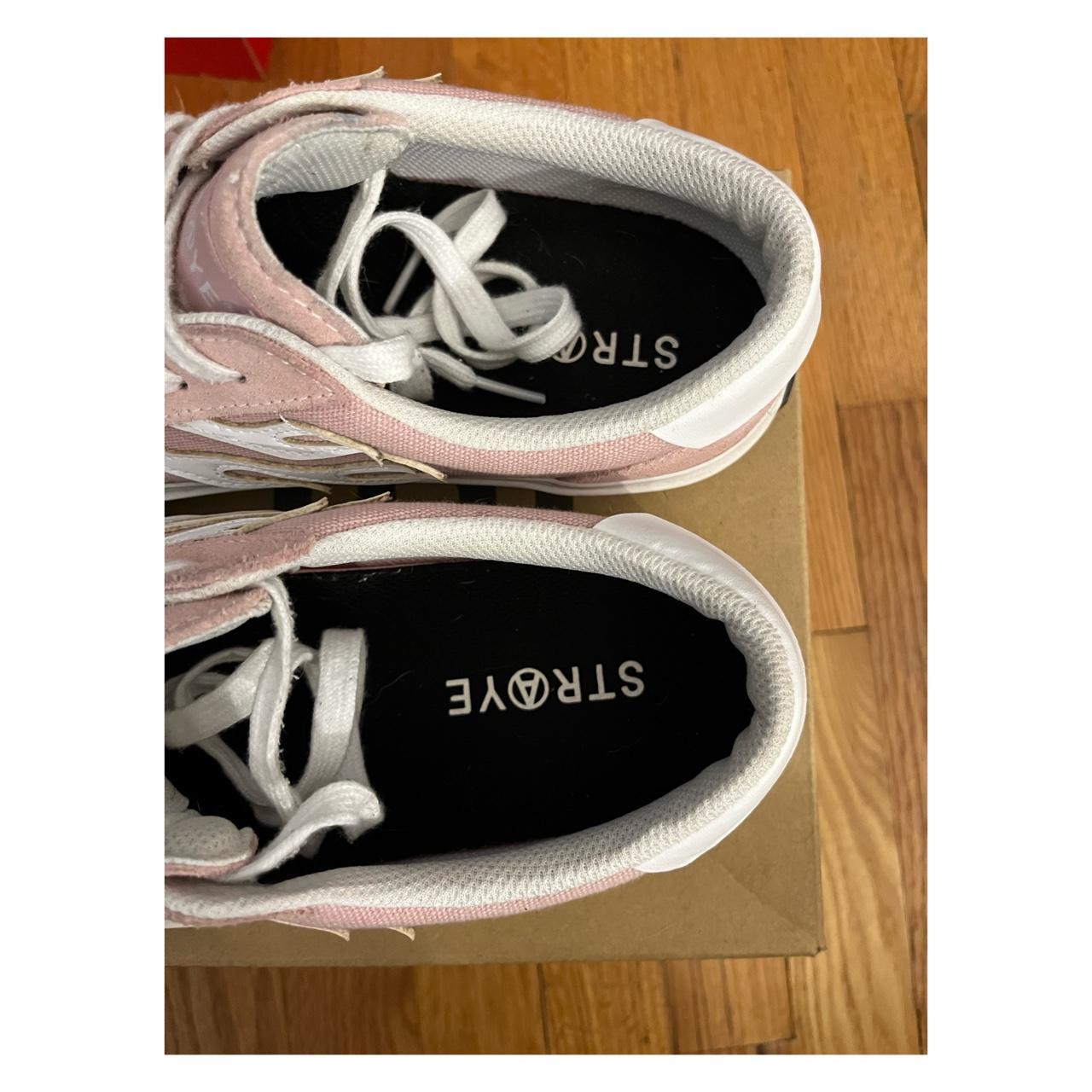 Pale Pink STRAYE Shoes 👛💗. SIZE: 8.5 MENS / 10... - Depop