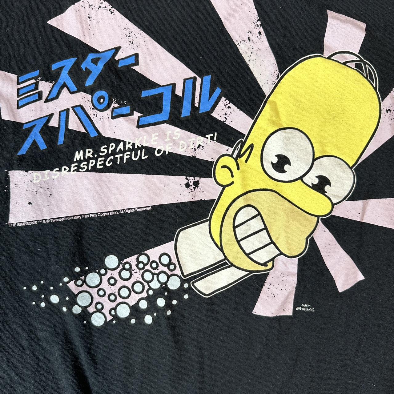 Japanese Homer Simpson “Mr.Sparkles” t-shirt.... - Depop
