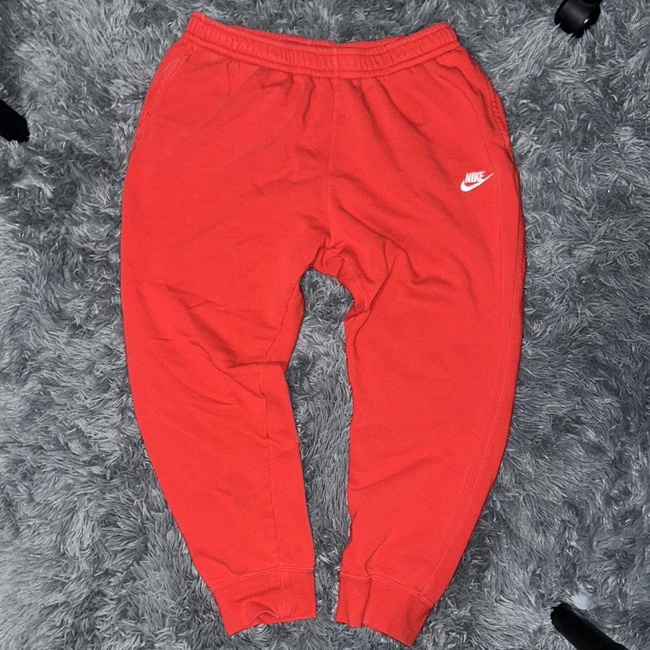 Nike Sweats Red Dm before purchase or for... - Depop