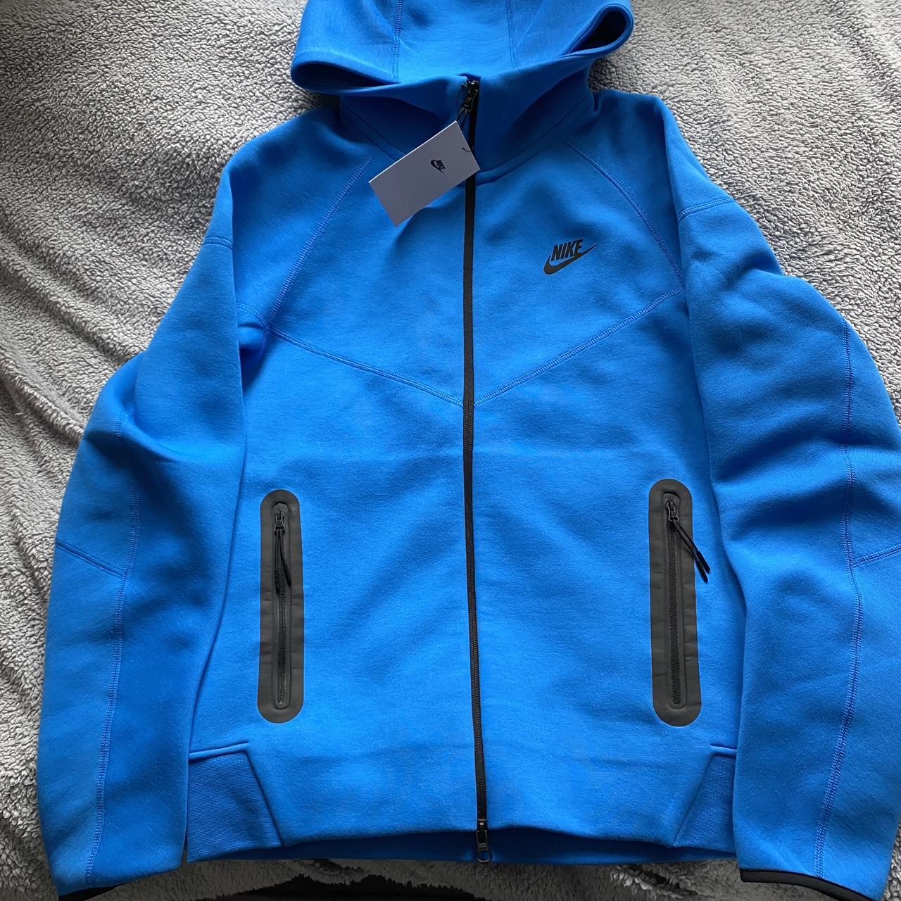 Small Blue Nike tech fleece New Season Never worn... - Depop