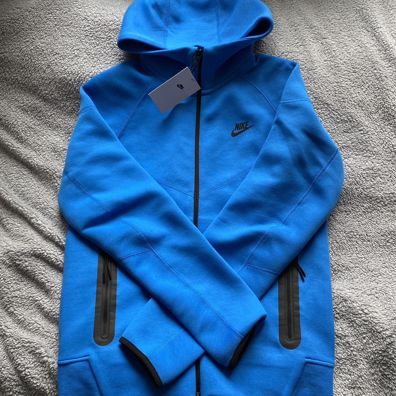 Small Blue Nike tech fleece New Season Never worn... - Depop