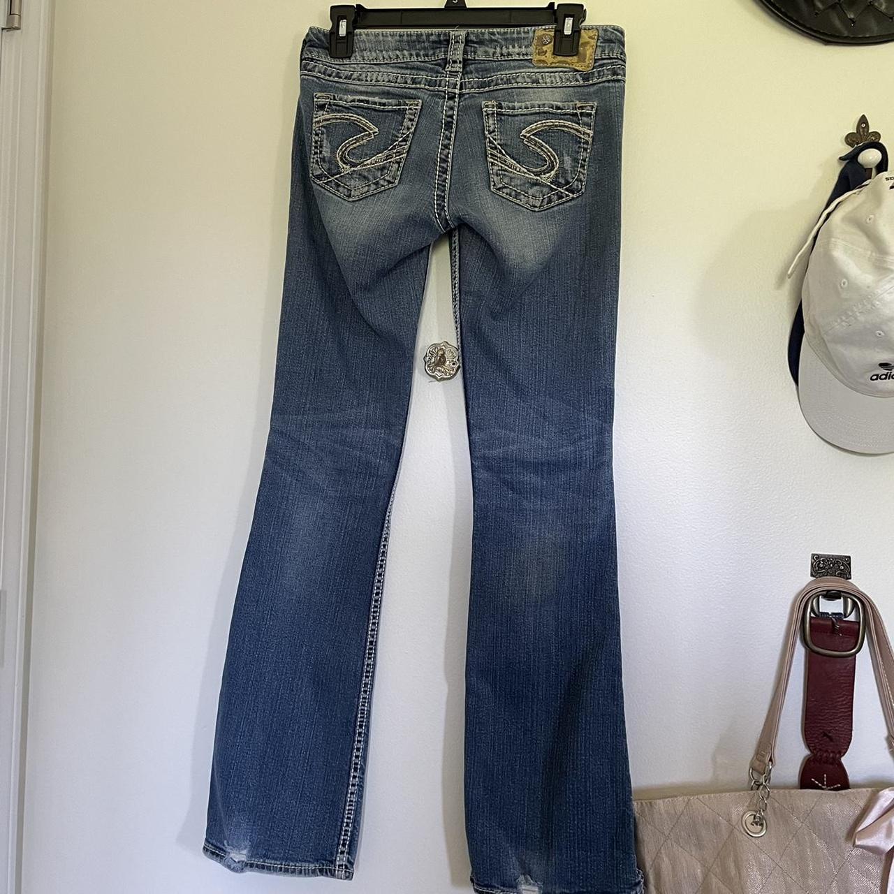 Silver Jeans Co. Women's Blue Jeans | Depop