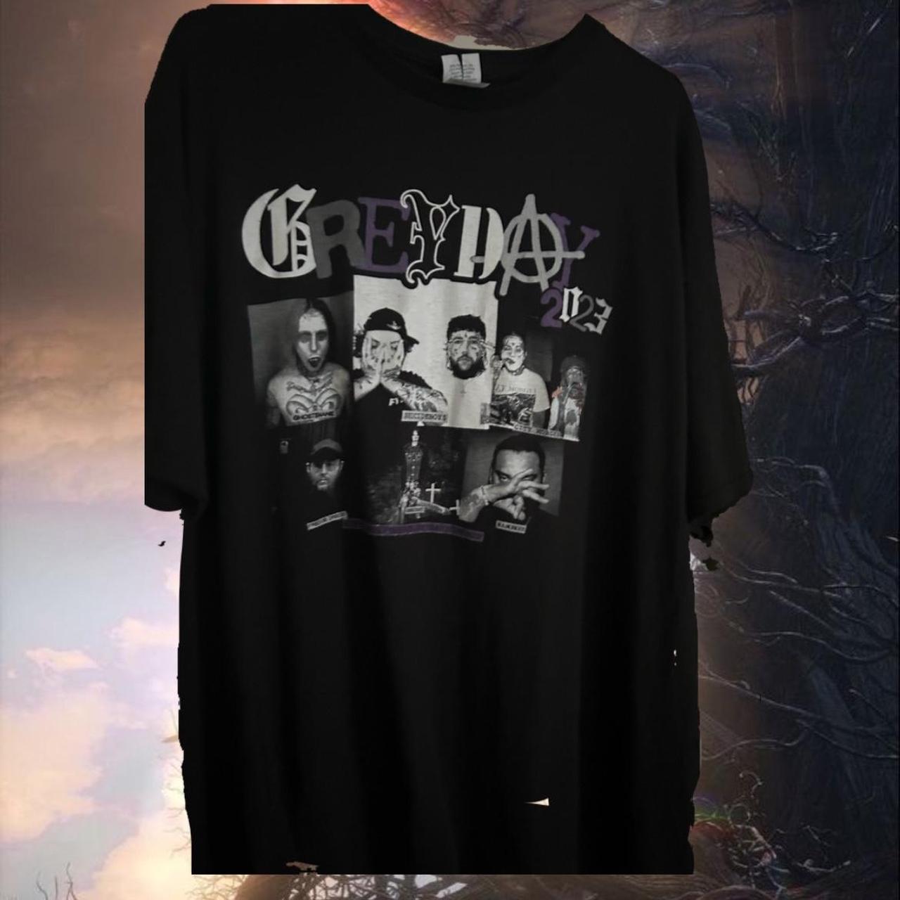GREYDAY 2023 SHIRT BOUGHT AT THE CONCERT IN... - Depop