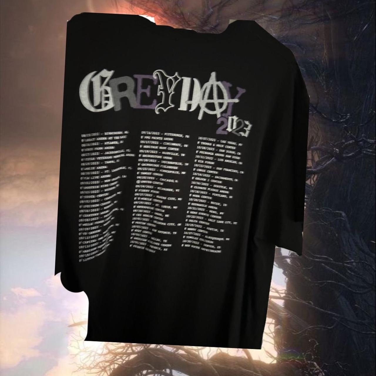 GREYDAY 2023 SHIRT BOUGHT AT THE CONCERT IN... - Depop