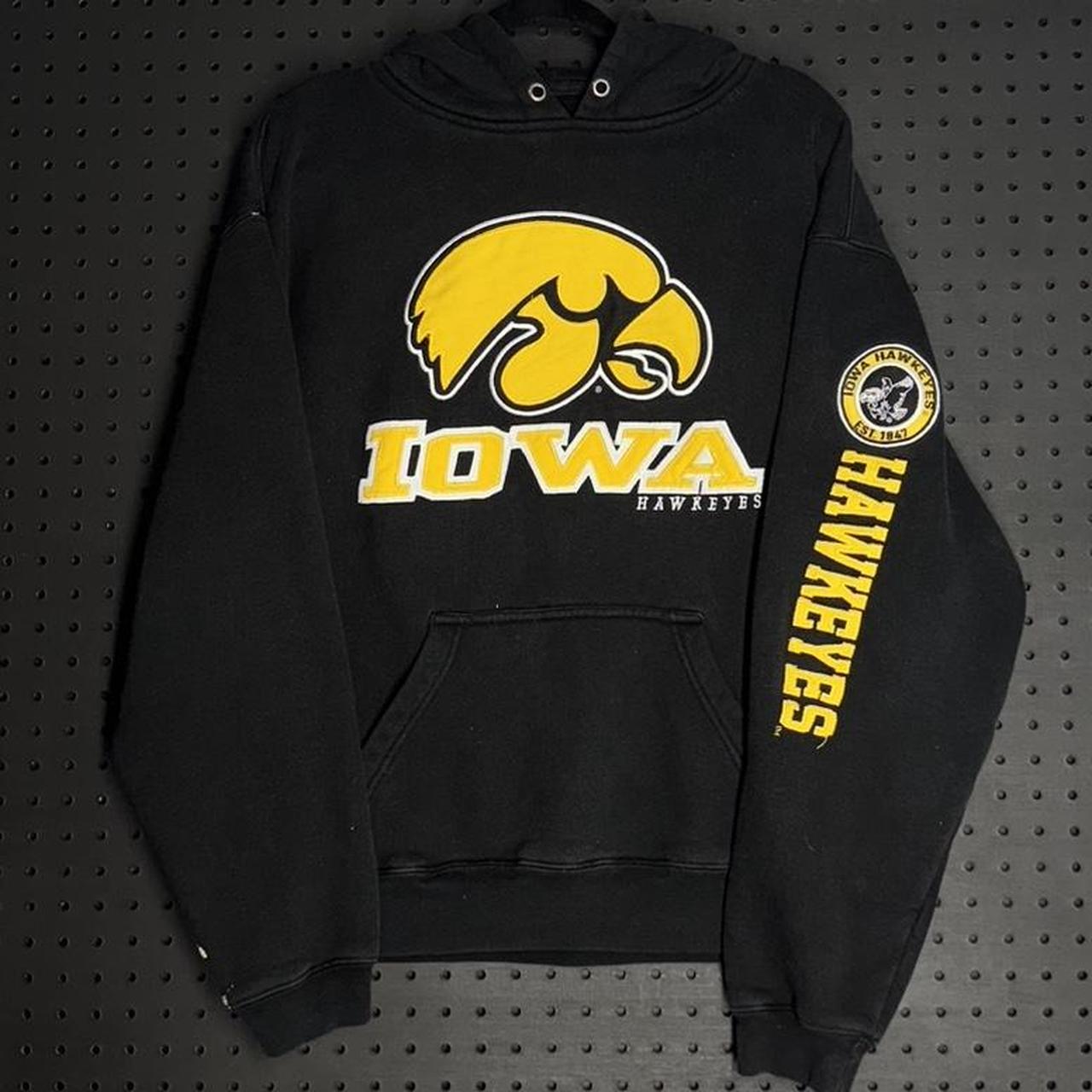 Vintage Iowa Hawkeyes J America Hoodie Size M... - Depop