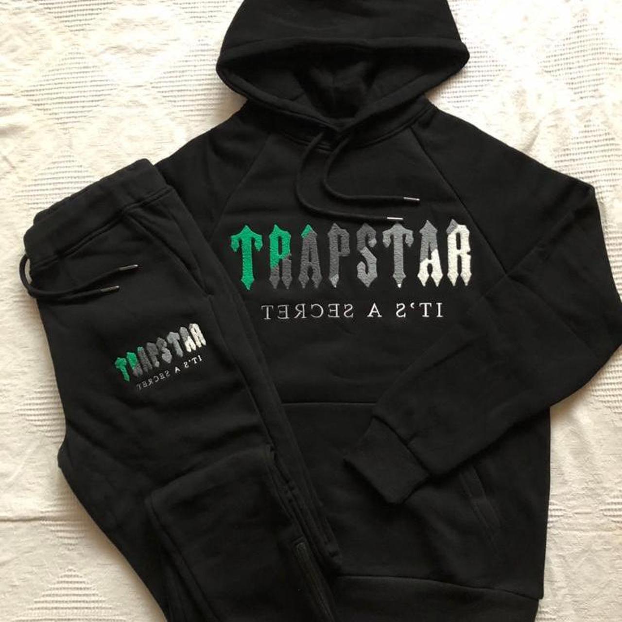 Trapstar Chenille Decoded Tracksuit Mens Sizes... - Depop