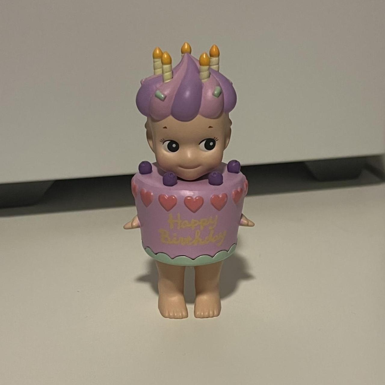 Sonny angel birthday cake series - blueberry cake... - Depop