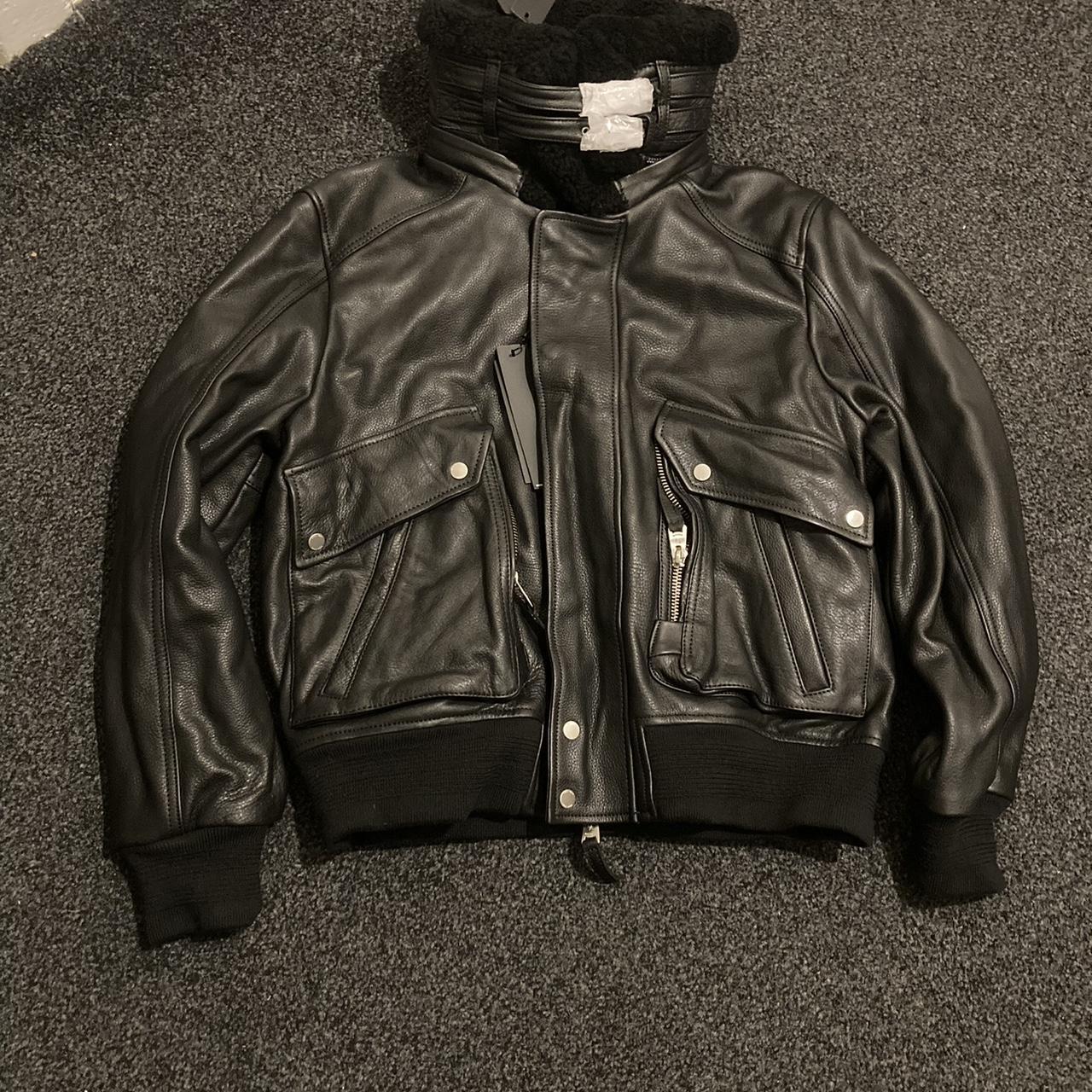 Boda skins leather jacket #bodaskins #leatherjacket - Depop