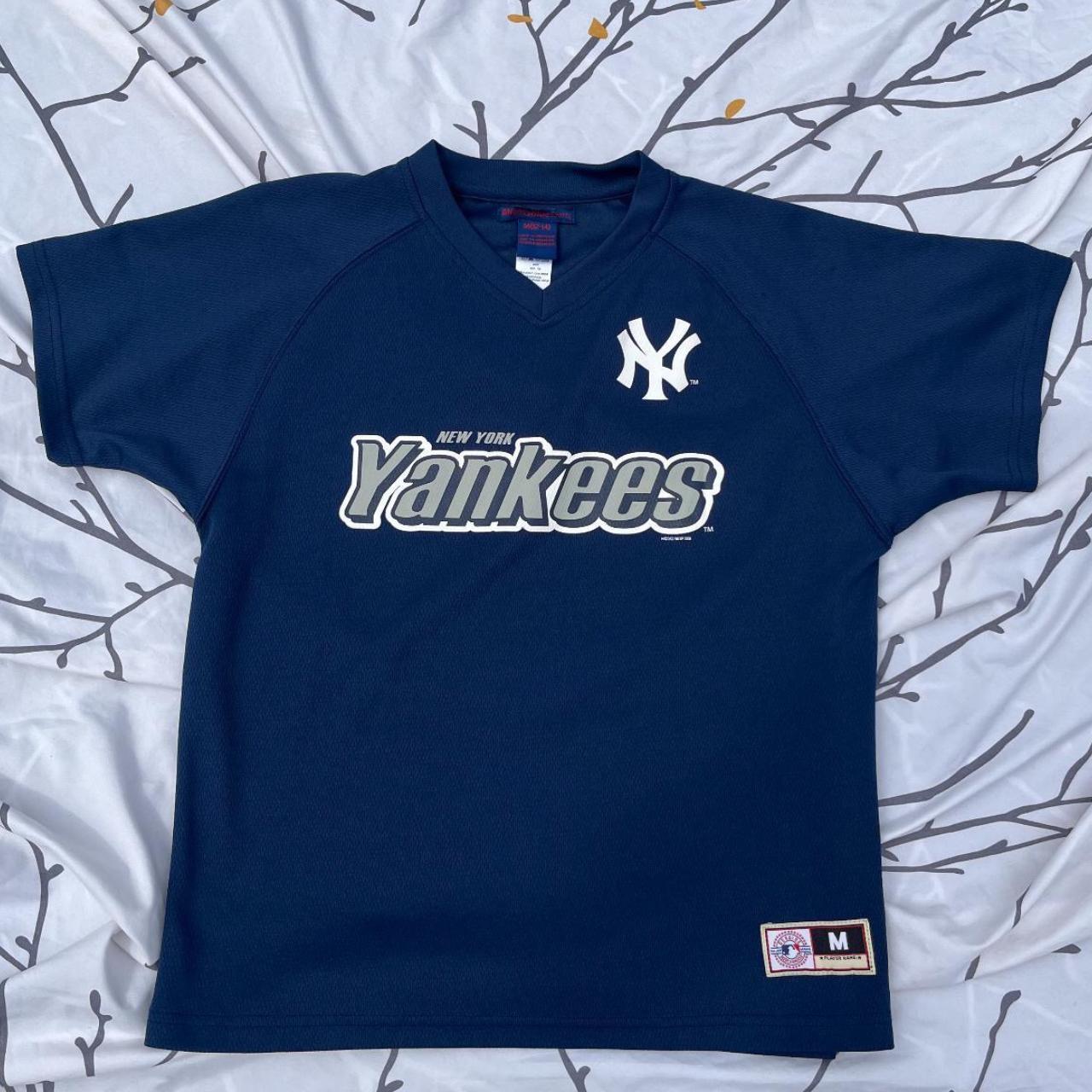 Vintage New York Yankees Shirt Kids size M 12-14... - Depop