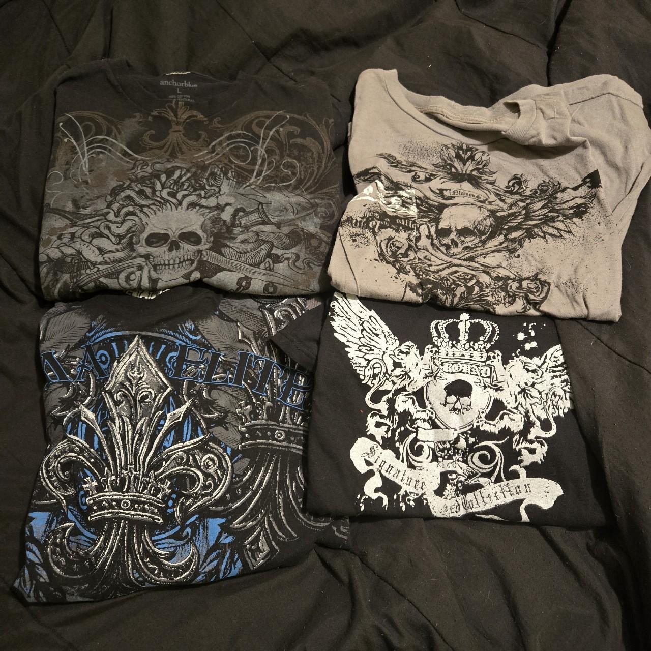 Small bundle of y2k/early 2000s shirts! All shown... - Depop