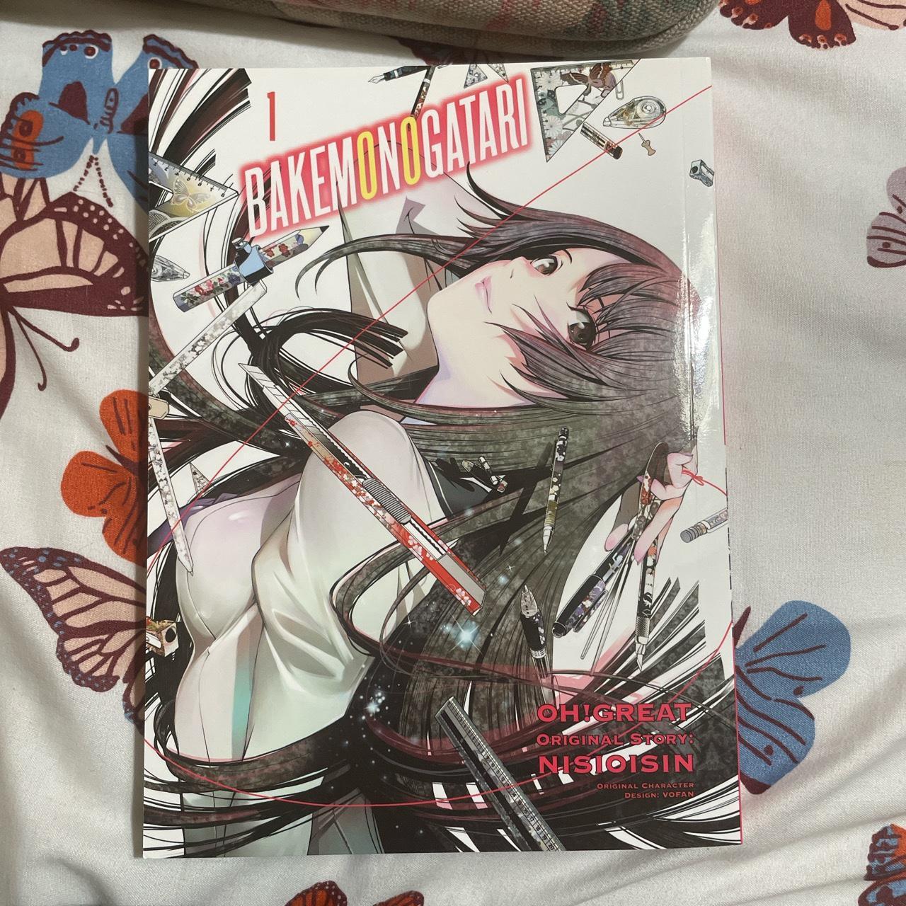 Bakemonogatari Manga Volume 1 Basically has just... - Depop