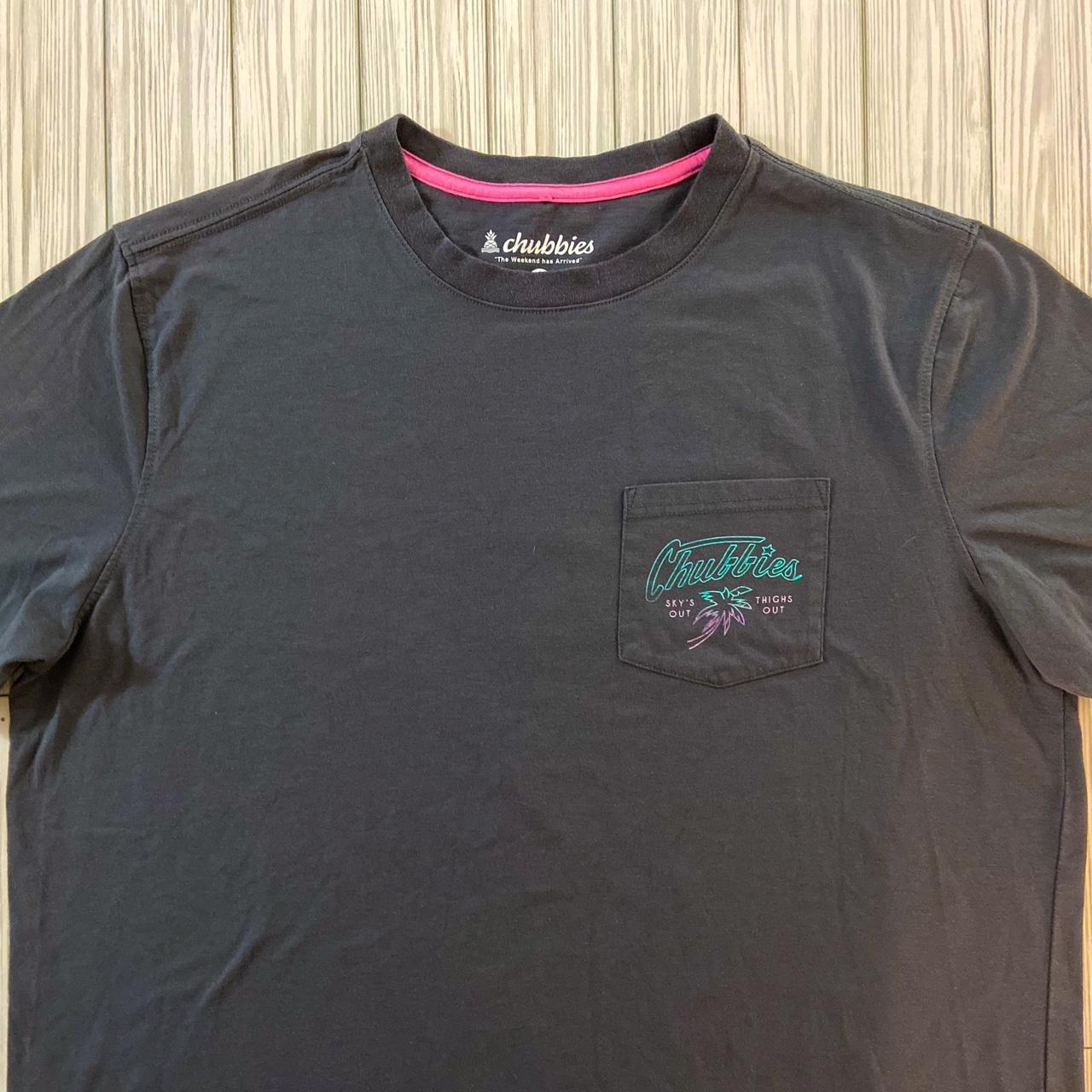 Chubbies “Skies Out Thighs Out” Summer Tee ☁️ 25x22 ☁️... - Depop