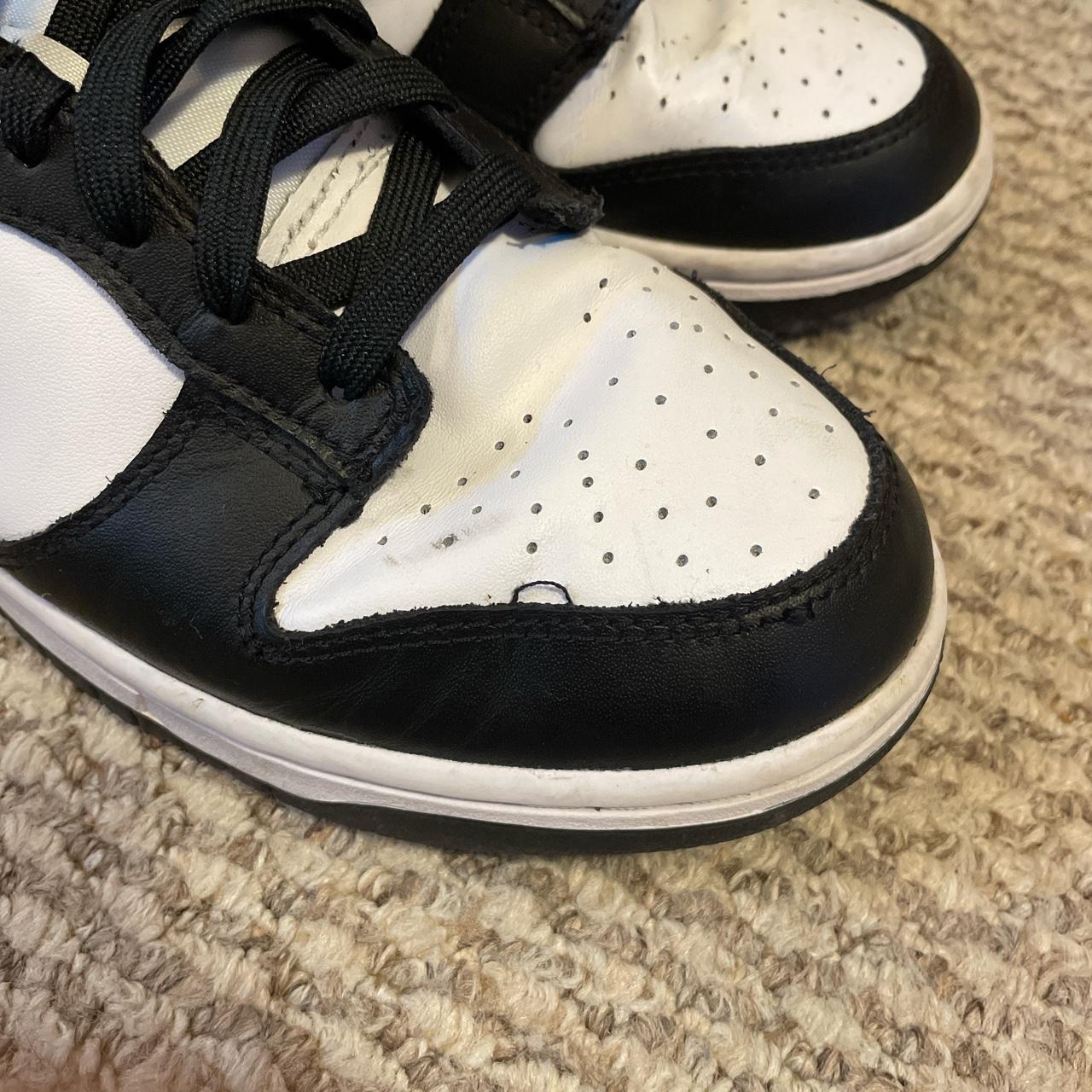 Nike panda dunk lows, men’s size 9: moderate... - Depop