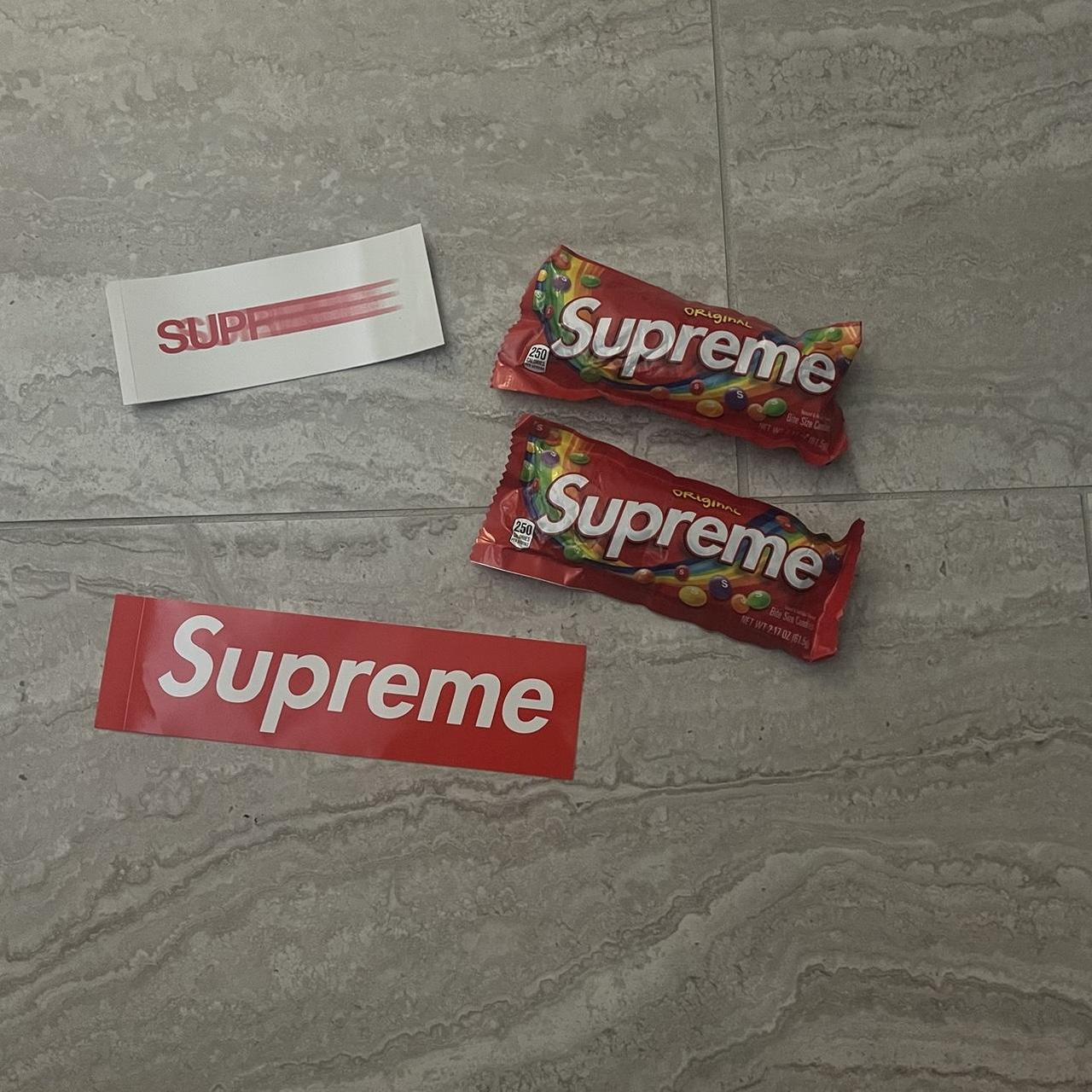 ! open to offers ! rare 2009 supreme baby blue over... - Depop