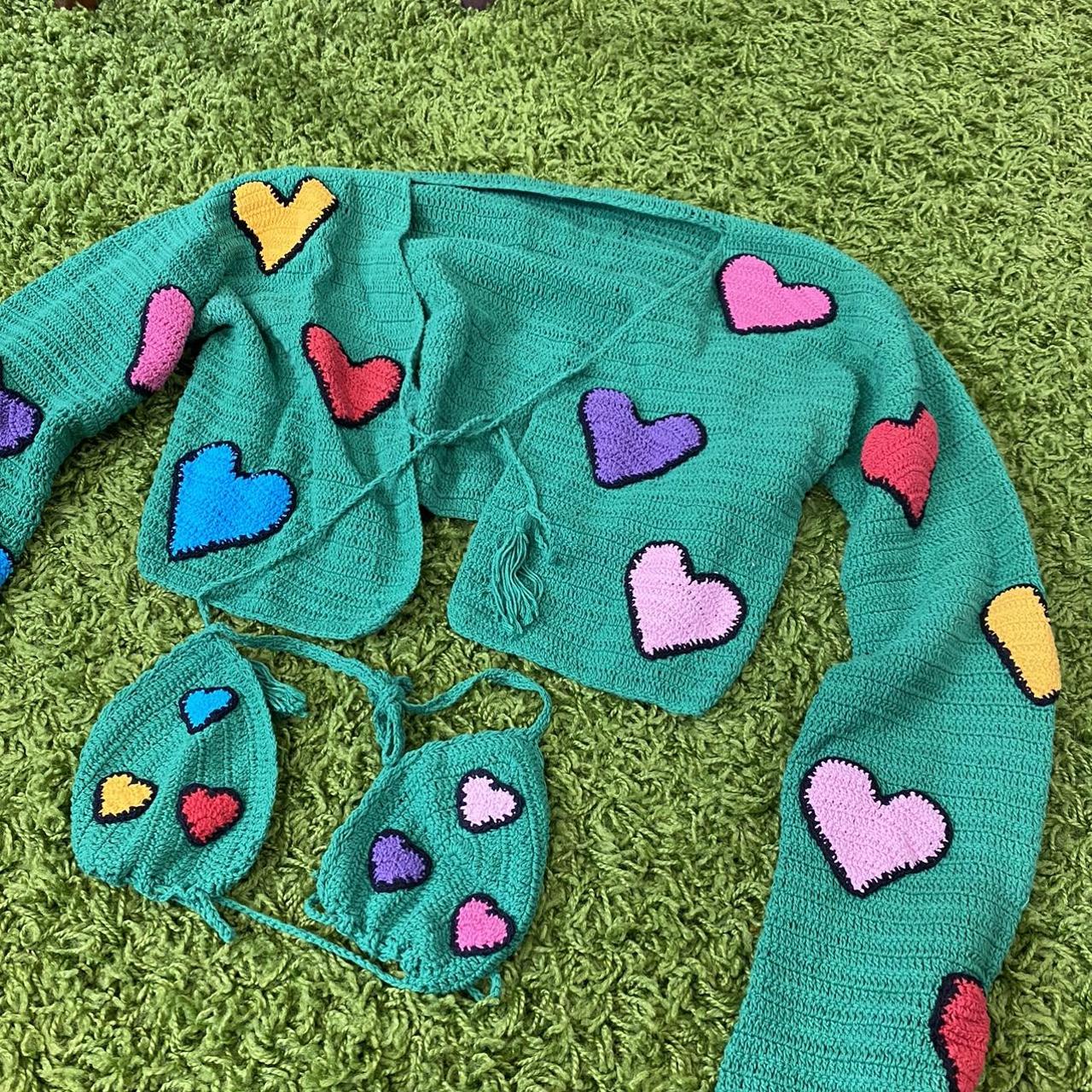 -SHOP FLUFFY cardigan only I bought this at the... - Depop