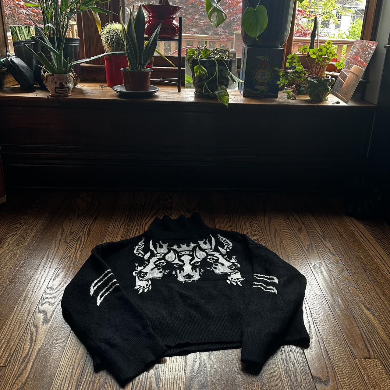 Currie Goat Cerberus knit sweater :) I don’t think... | Depop