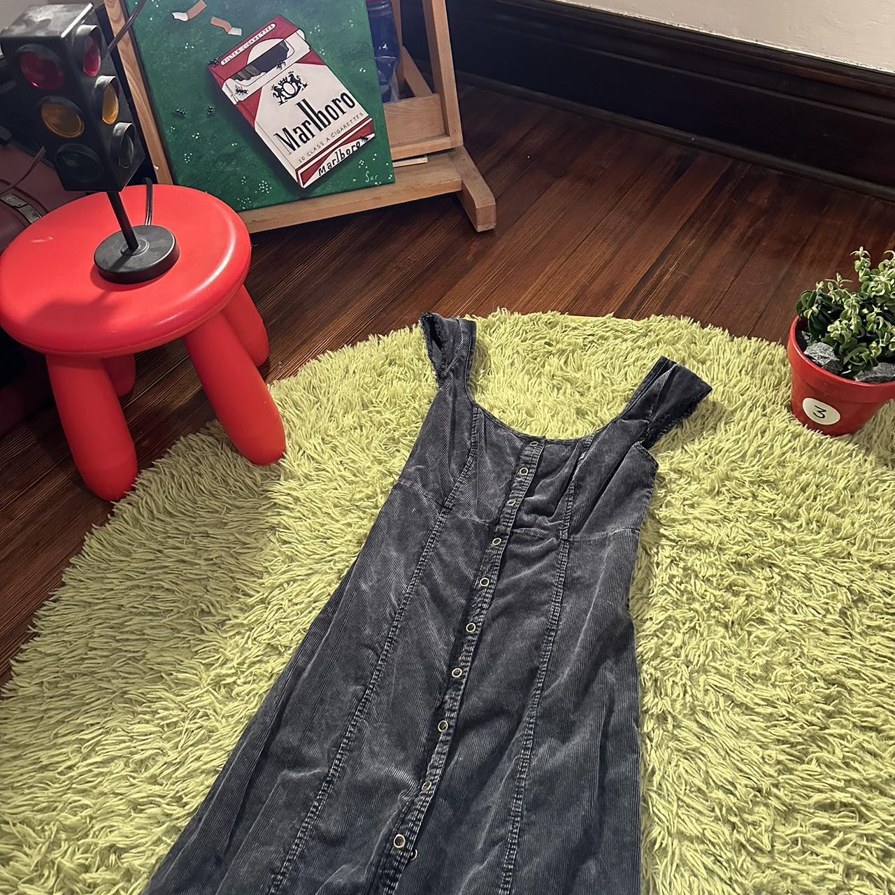 Urban outfitters snap up corduroy dress! Size xs! | Depop