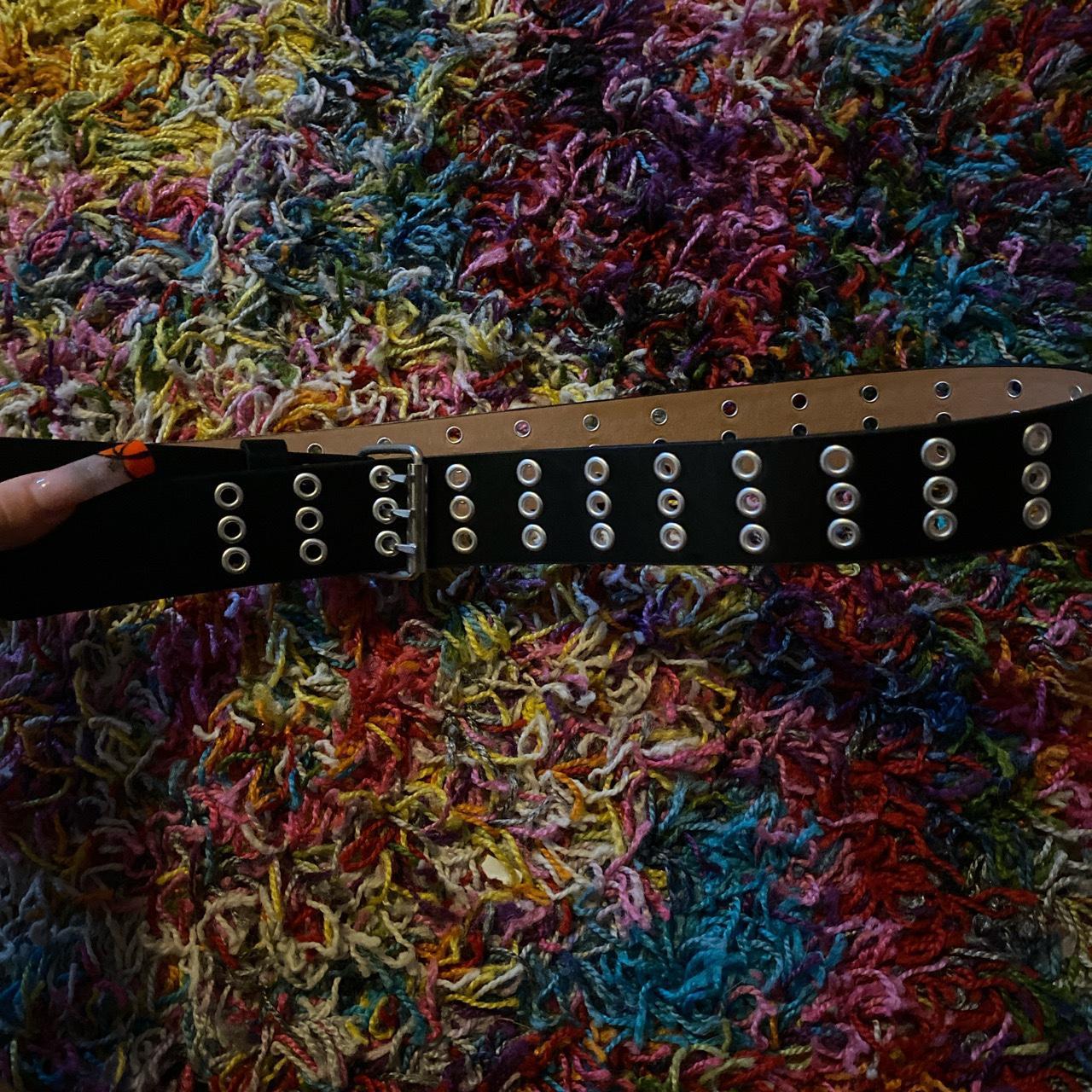 normal alt studded belt - Depop