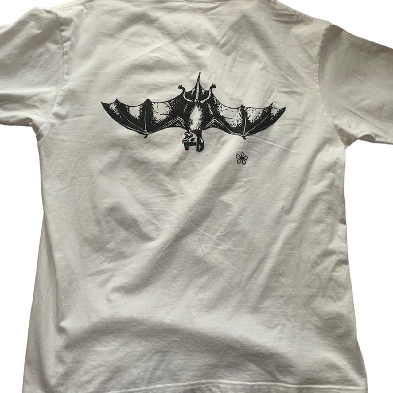 osbatt/ years of tears t shirt white tee with black... - Depop