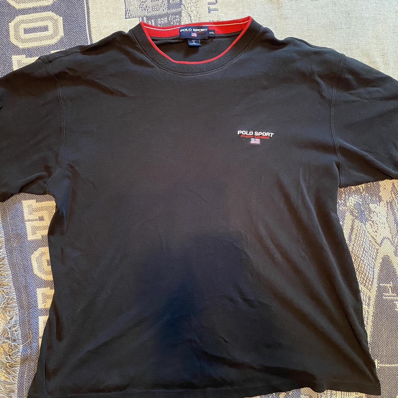 VINTAGE POLO SPORT RALPH LAUREN TEE nice thick... - Depop