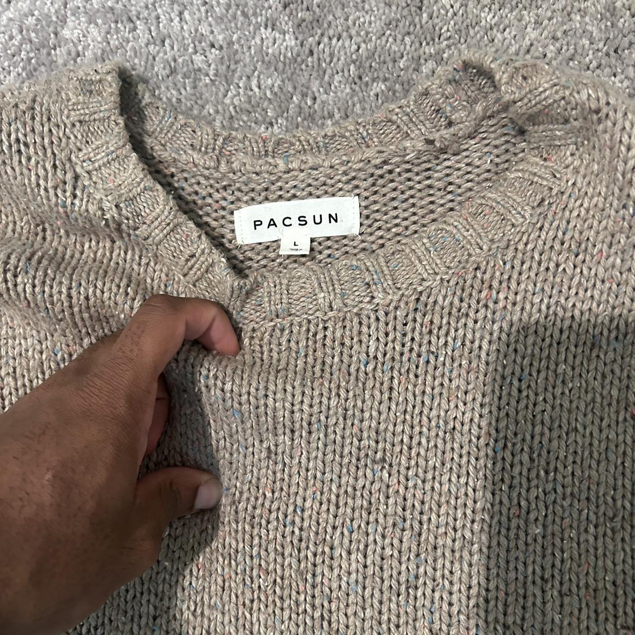 Pacsun Thermal Wool Sweater (Heavy) In Excellent... - Depop