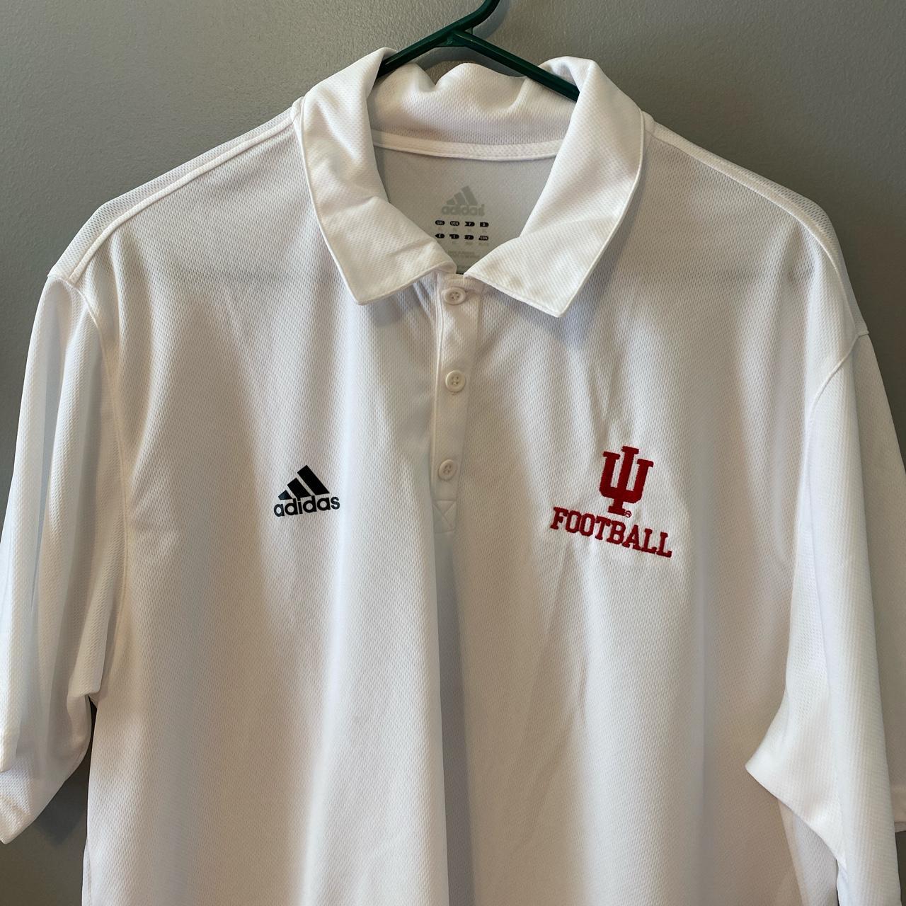 IU football polo #indianauniversity #IU #IUfootball - Depop